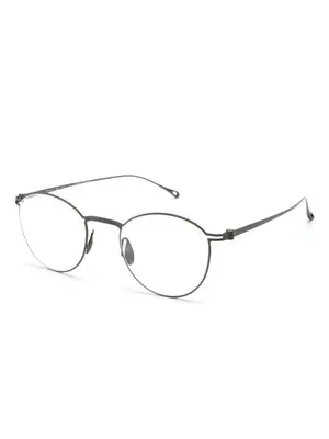 Giorgio Armani Panto Round-frame Glasses