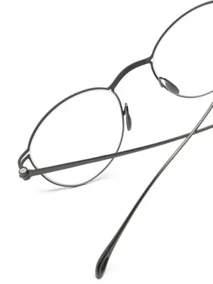 Giorgio Armani Panto Round-frame Glasses
