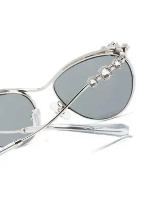 SWAROVSKI Embellished Cat-eye Sunglasses