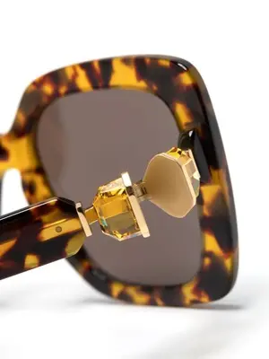 SWAROVSKI Oversize-frame Sunglasses