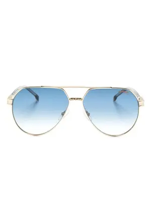 Carrera Eyewear 1067/s Oval-frame Sunglasses - Gold