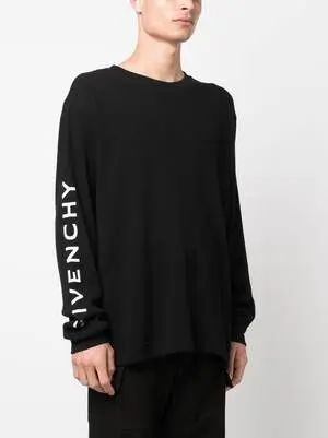 Givenchy Logo-print Long-sleeve Sweatshirt