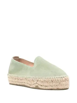 Manebí Slip-on Espadrilles - Green