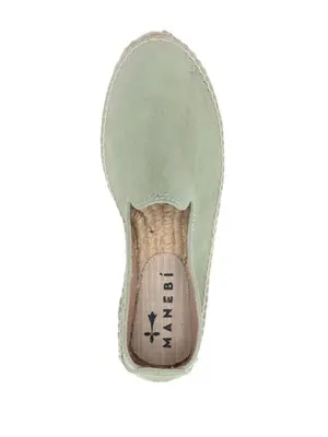 Manebí Slip-on Espadrilles - Green