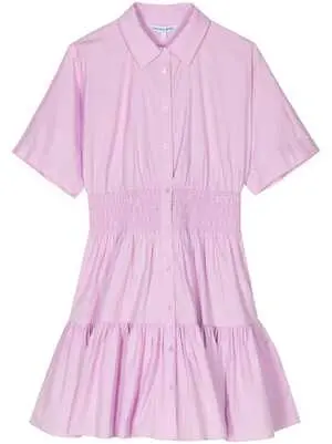 Veronica Beard Greta Tiered Shirt Dress