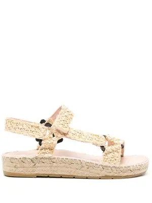 Manebí Yucatan Raffia Espadrille Sandals