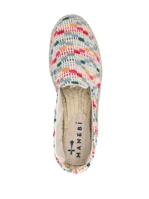 Manebí Textured Espadrilles - Blue