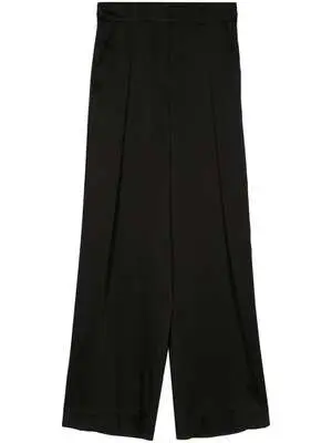 Simkhai Mercer Satin Trousers - Black