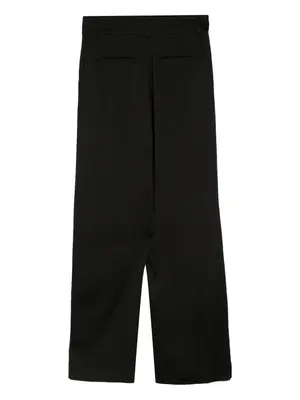 Simkhai Mercer Satin Trousers - Black