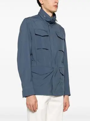 Paul & Shark Hooded Waterproof Military Jacket