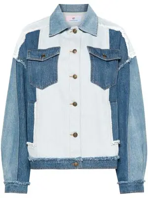 CHIARA FERRAGNI Patchwork Denim Jacket