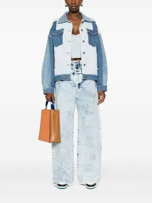 CHIARA FERRAGNI Patchwork Denim Jacket