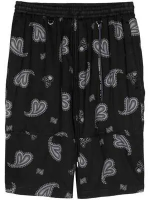 MASTERMIND WORLD Paisley-print Bermuda Shorts