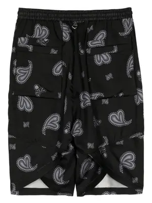 MASTERMIND WORLD Paisley-print Bermuda Shorts