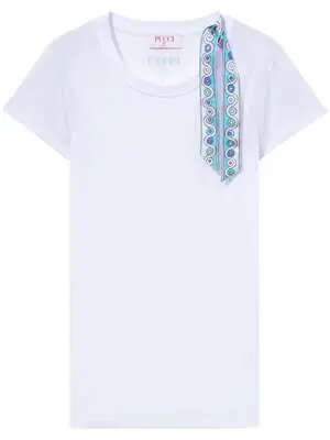 Emilio Pucci Iride-print T-shirt - White