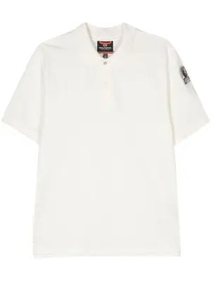 PARAJUMPERS Gangapuma Cotton Polo Shirt - Neutrals