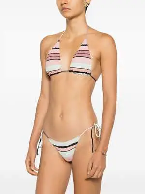 CLUBE BOSSA Aava Striped Bikini Top - Multicolour