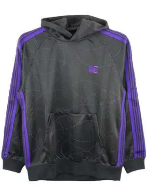 Needles Graphic-print Hoodie - Black