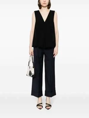 SA SU PHI High-rise Wool Trousers