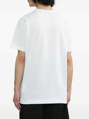 Play Comme Des Garcon Triple Hearts Cotton T-shirt