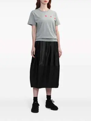 Play Comme Des Garcon Triple Hearts T-shirt