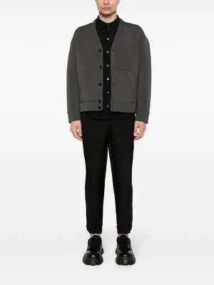 Neil Barrett Tapered Fit Trousers - Black