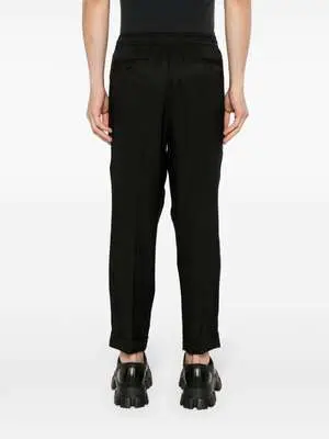 Neil Barrett Tapered Fit Trousers - Black