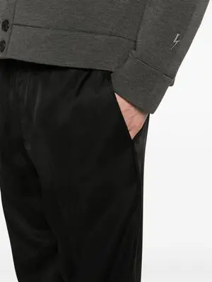 Neil Barrett Tapered Fit Trousers - Black