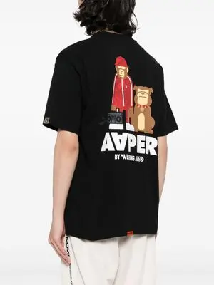 AAPE BY *A BATHING APE Aaper Bravo Printed T-shirt