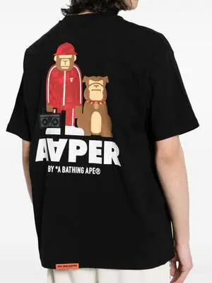 AAPE BY *A BATHING APE Aaper Bravo Printed T-shirt