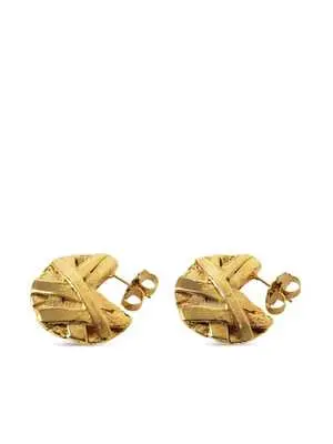 PAOLA SIGHINOLFI Icon Small Hoop Earrings - Gold