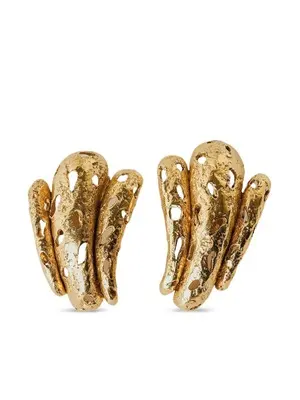 PAOLA SIGHINOLFI Lis Cut-out Earrings - Gold