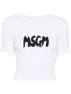 Msgm Shirred Tops