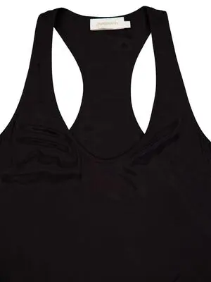Zimmermann Racerback Silk Tank Top