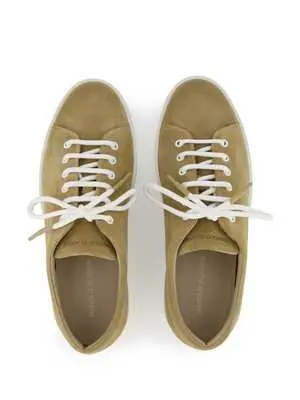 Manolo Blahnik Semanado Suede Sneakers - Neutrals
