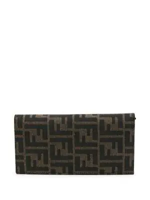 Fendi Ff-jacquard Bi-fold Wallet