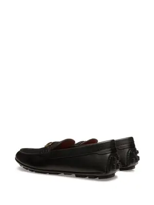 Bally Keeper Leather Boat Shoes