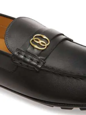Bally Keeper Leather Boat Shoes