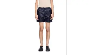 Sandro Square Cross 5 Board/boxer Swim Shorts
