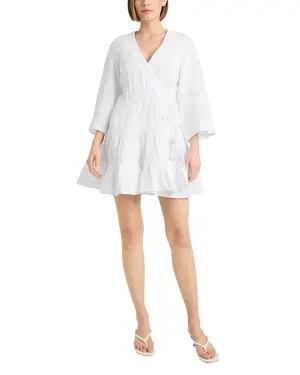 Cinq À Sept Torey Mini Dress Swim Cover Up