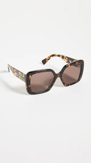 Miu Miu Mu 10ys Square Sunglasses