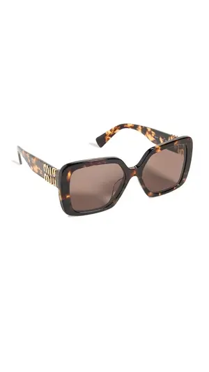 Miu Miu Mu 10ys Square Sunglasses