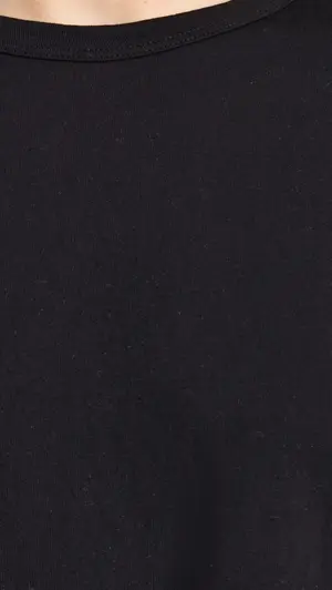 Year Of Ours Yos Cropped Tee - Black