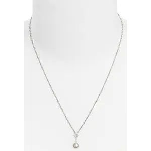 Mikimoto Akoya Cultured Pearl And Diamond Necklace - White Gold