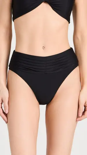 Ramy Brook Ivo Bikini Bottoms - Black