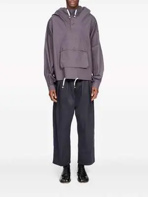 MAISON MARGIELA Coated Cotton Hoodie