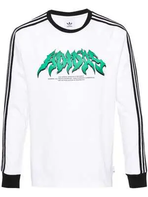 Adidas 3-stripes Cotton T-shirt - White