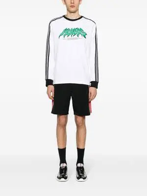 Adidas 3-stripes Cotton Long Sleeve T-shirt
