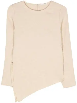 BY MALENE BIRGER Textured Asymmetric Top