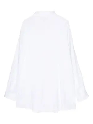 Isabel Benenato Long-length Cotton Shirt